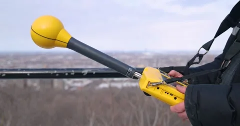 Narda SRM 3006 Selective Radiation Meter | Stock Video | Pond5