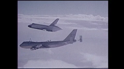 NASA's space shuttle Enterprise is teste... | Stock Video | Pond5