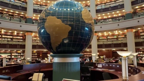 Nation Library (Millet Kutuphanesi in Tu... | Stock Video | Pond5