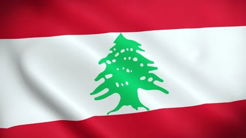 National Animated Sign of Lebanon, Anima... | Stock Video | Pond5