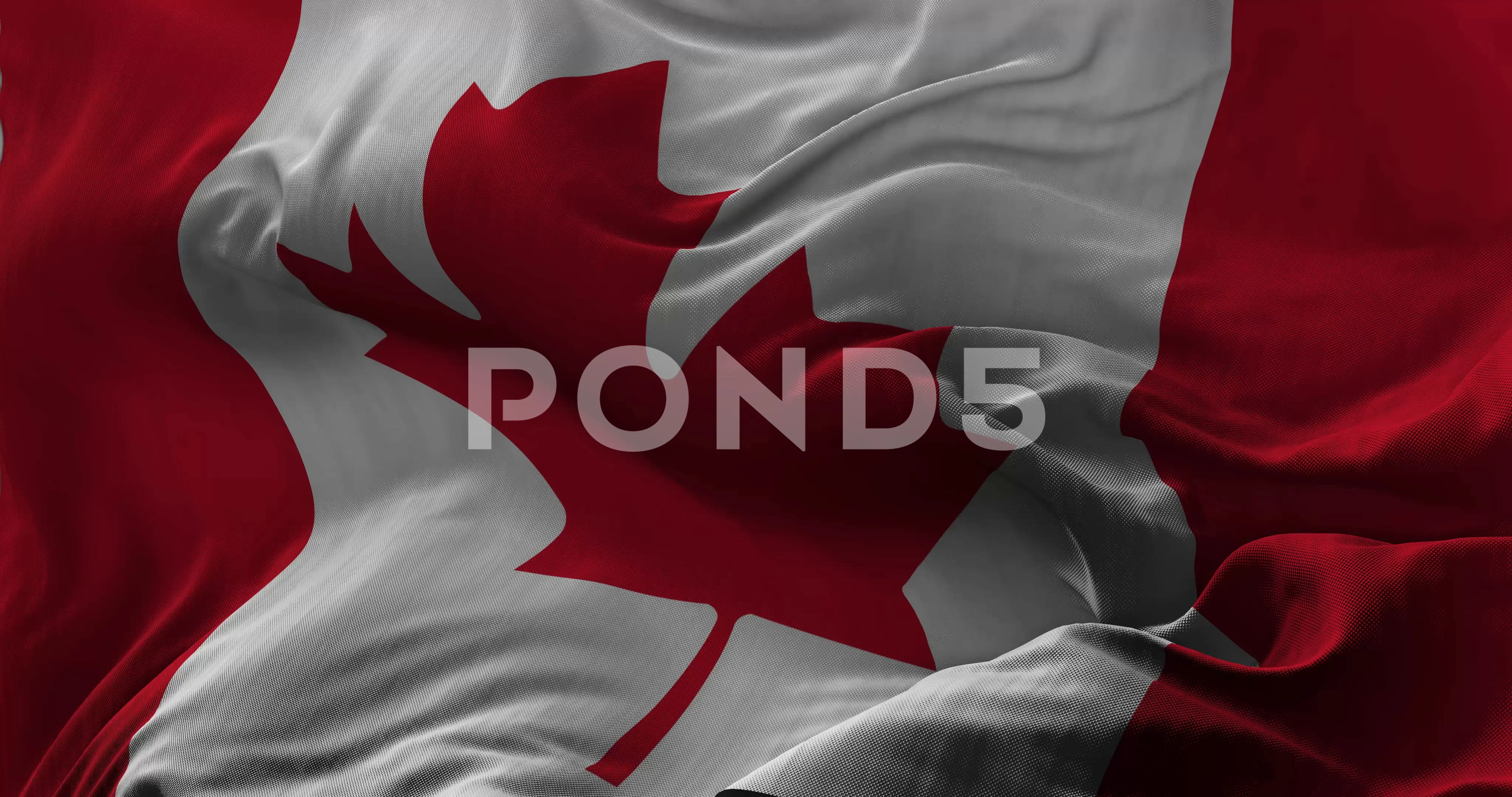 Canadian Flag Waving Gif