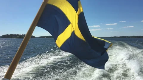 Boat With Flag Stock Videos – Royalty-Free HD & 4K Videos