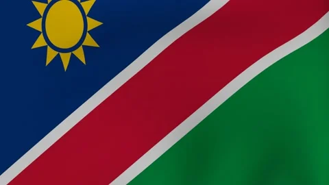 National Flag in the Wind - Looping Anim... | Stock Video | Pond5