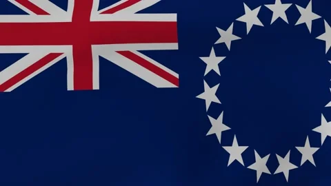 National Flag in the Wind - Looping Anim... | Stock Video | Pond5