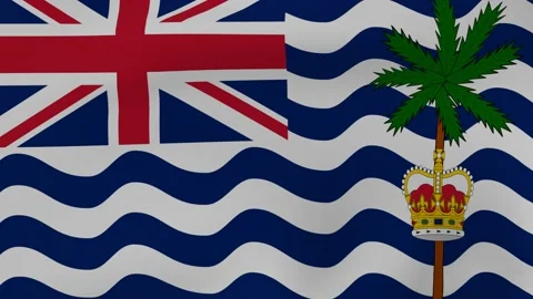 National Flag in the Wind - Looping Anim... | Stock Video | Pond5