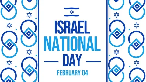 National Israel Day animation 4k backgro... | Stock Video | Pond5