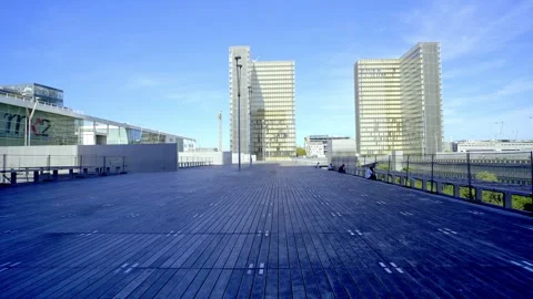 National Library of France Francois Mitt... | Stock Video | Pond5