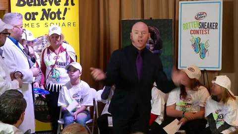 National Rotten Sneaker Contest winner s... | Stock Video | Pond5