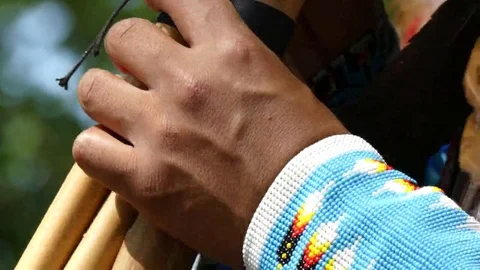 Native Indian Flute Stock Videos – Royalty-Free HD & 4K Videos