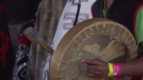 Native American Drums Stock Video Footage | Royalty Free Native ...