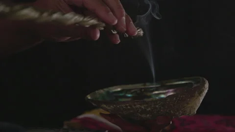 Smudging Ceremony Stock Videos – Royalty-Free HD & 4K Videos | Pond5