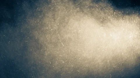 Natural Dust Particles Float On Black Ba... | Stock Video | Pond5