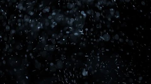 Natural floating particles on black back... | Stock Video | Pond5