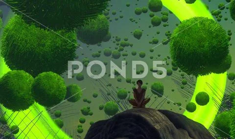 Nature and wilderness theme. Imaginary world. Alternative realm ...