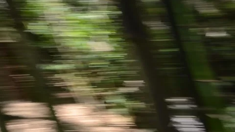 Nature, fast movement of the camera. Eff... | Stock Video | Pond5