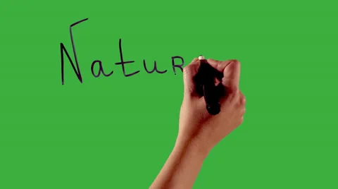 Green Screen Hand Handwriting Stock Video Footage | Royalty Free Green ...