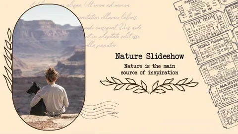 Nature Slideshow | After Effects ~ After Effects #219248319