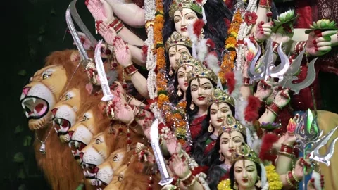 Nine Durga Stock Footage ~ Royalty Free Stock Videos | Pond5