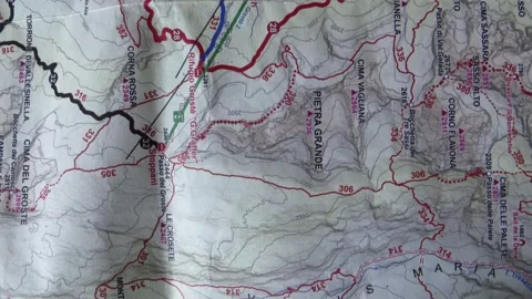 navigation stop motion map background an... | Stock Video | Pond5