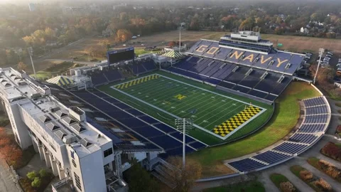 Navy Marine Corps Memorial Stadium. Go N... | Stock Video | Pond5