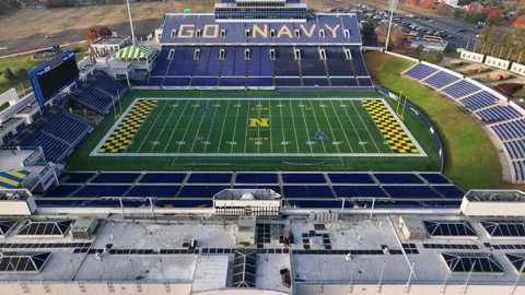 Navy Marine Corps Memorial Stadium. Go N... | Stock Video | Pond5