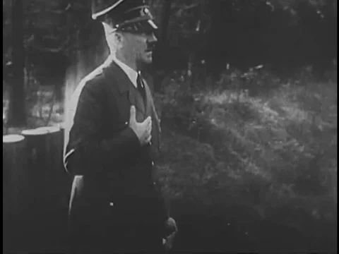 Nazi leader Adolf Hitler meets with Fiel... | Stock Video | Pond5