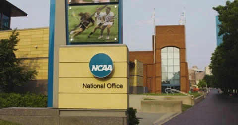 NCAA National Office Signage At White Ri... | Stock Video | Pond5