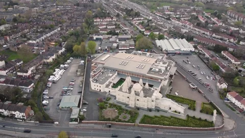 Neasden Temple BAPS Shri Swaminarayan Ma... | Stock Video | Pond5