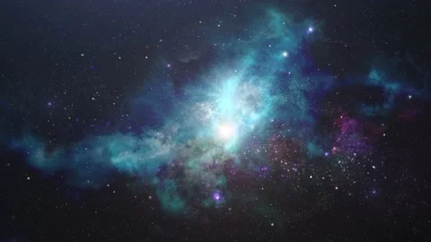 Nebula animation in space 4k | Stock Video | Pond5