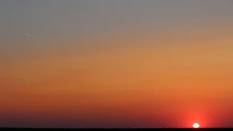 Negative Space Minimalist Shot of the Su... | Stock Video | Pond5