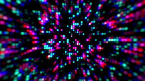 Neon abstract animation background motio... | Stock Video | Pond5