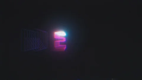 Neon Abstract Write-On Text Motion Backg... | Stock Video | Pond5