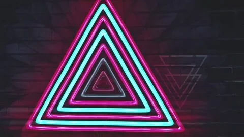 neon animated sign | Stock Video | Pond5