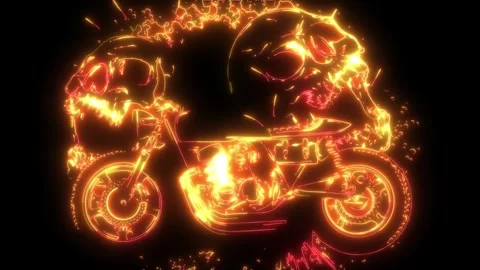 Bike Animation Stock Footage ~ Royalty Free Stock Videos | Pond5