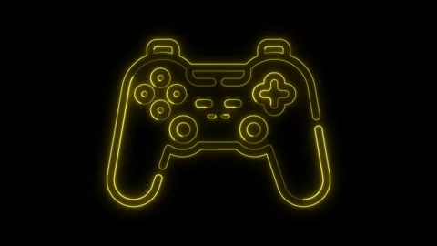 Game Controller Animation Stock Video Footage | Royalty Free Game ...