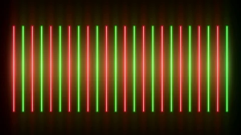 Neon background. Green and red neon back... | Stock Video | Pond5