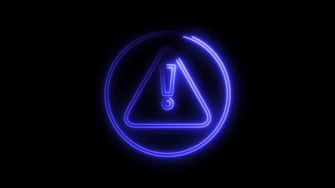 Blue Warning Stock Videos – Royalty-Free HD & 4K Videos