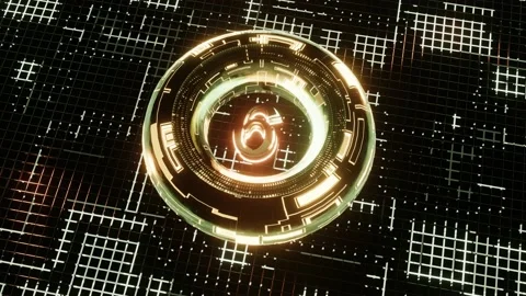 Neon bright glowing countdown timer from... | Stock Video | Pond5