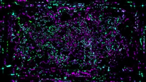 neon color distorted glass pattern textu... | Stock Video | Pond5