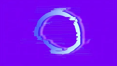 Neon Colorful Circle Distortion Animatio... | Stock Video | Pond5