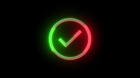 Completed Icon Stock Footage ~ Royalty Free Stock Videos | Pond5