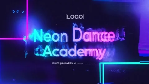 Neon Dance Academy ~ After Effects Project #260219333
