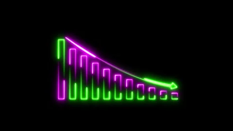 Graph Down Stock Video Footage | Royalty Free Graph Down Videos | Pond5