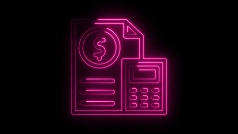 Budget Animation Neon Stock Videos – Royalty-Free HD & 4K Videos