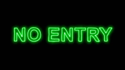 Neon flickering green common expression ... | Stock Video | Pond5