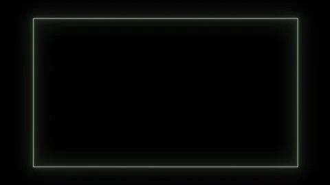 neon frame colorful rainbow animated neo... | Stock Video | Pond5