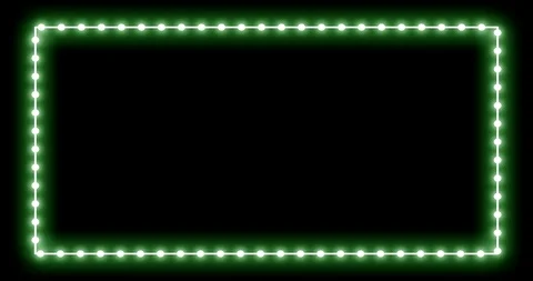 Neon frame light animation footage amazi... | Stock Video | Pond5