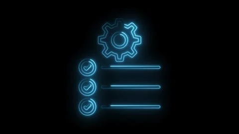Glowing Checklist Animation Stock Videos – Royalty-Free HD & 4K Videos ...