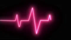 Moving Heartbeat Line