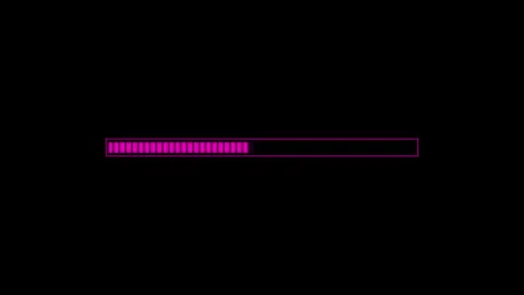 Loading Bar Neon Stock Footage ~ Royalty Free Stock Videos | Pond5